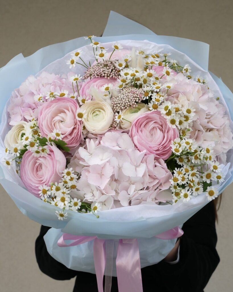 Bouquet "Baby blue" - bloomflowers.pl