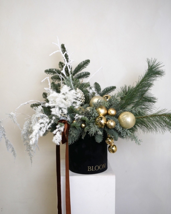 Box "Golden Noir" - bloomflowers.pl